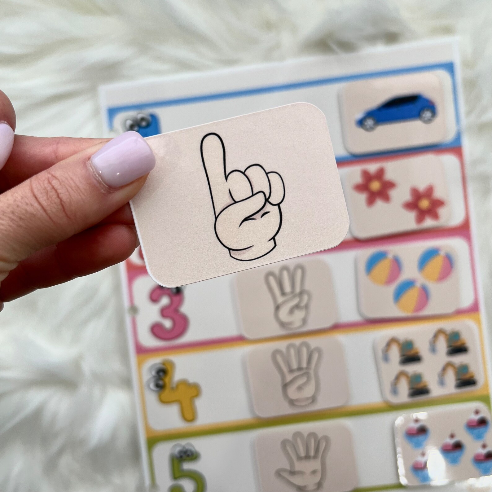 Number Matching Activity Preschool Math preschool - Etsy