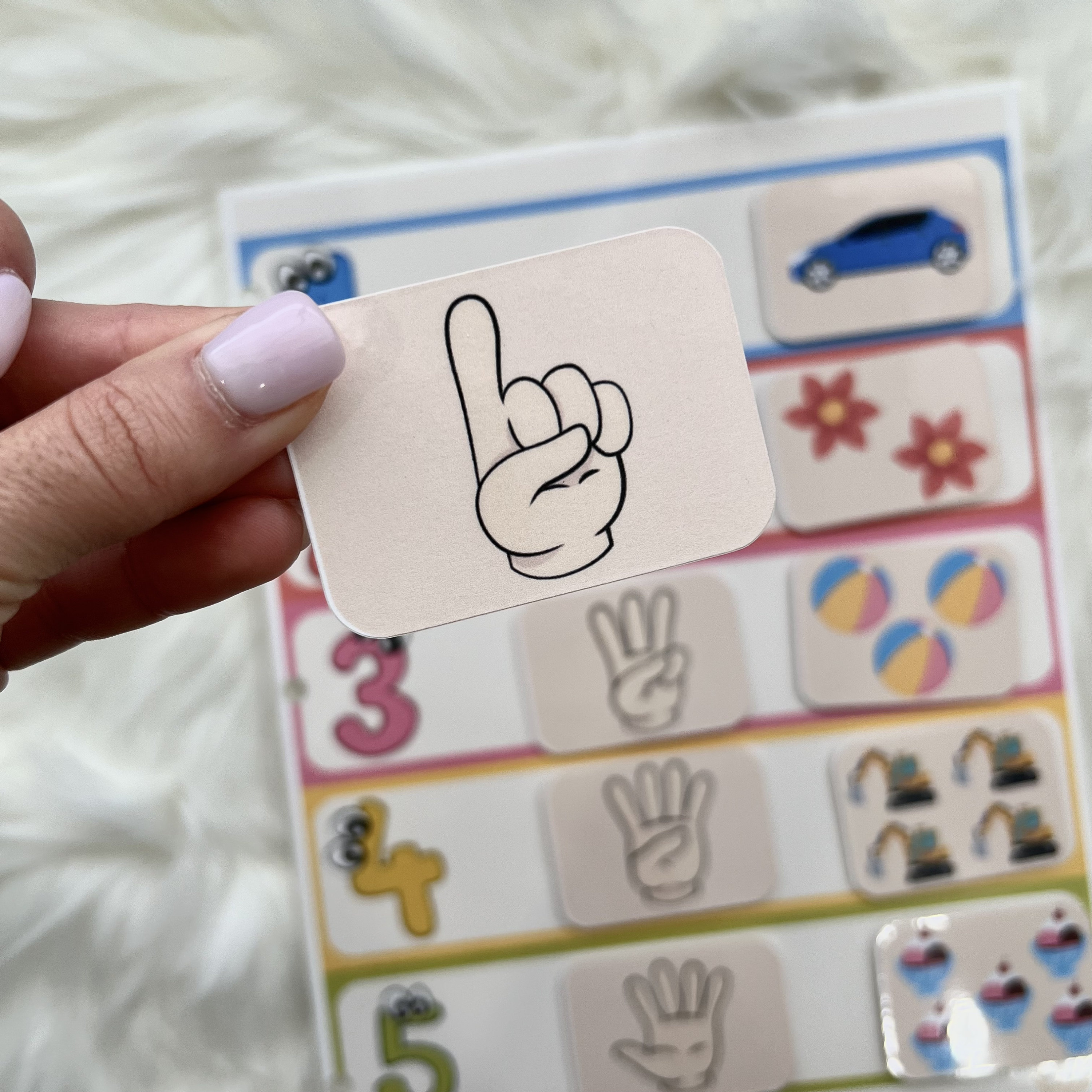 Number Matching Activity - Preschool Math -preschool Worksheets ...