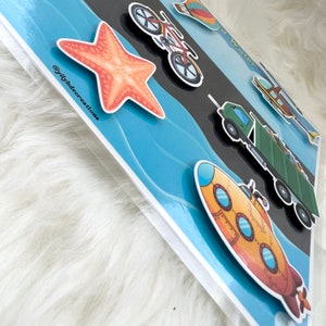 Land Air Water Transportation - Preschool Printable - Land Air and ...