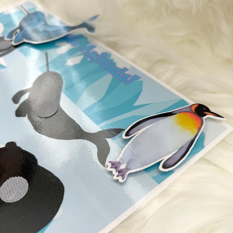 Polar Animals Preschool Arctic Animals Matching Animals Game Matching ...