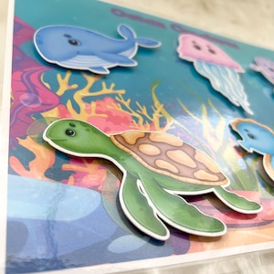 Sea Animals - Sea Creatures - Ocean Creatures Printable - Matching ...