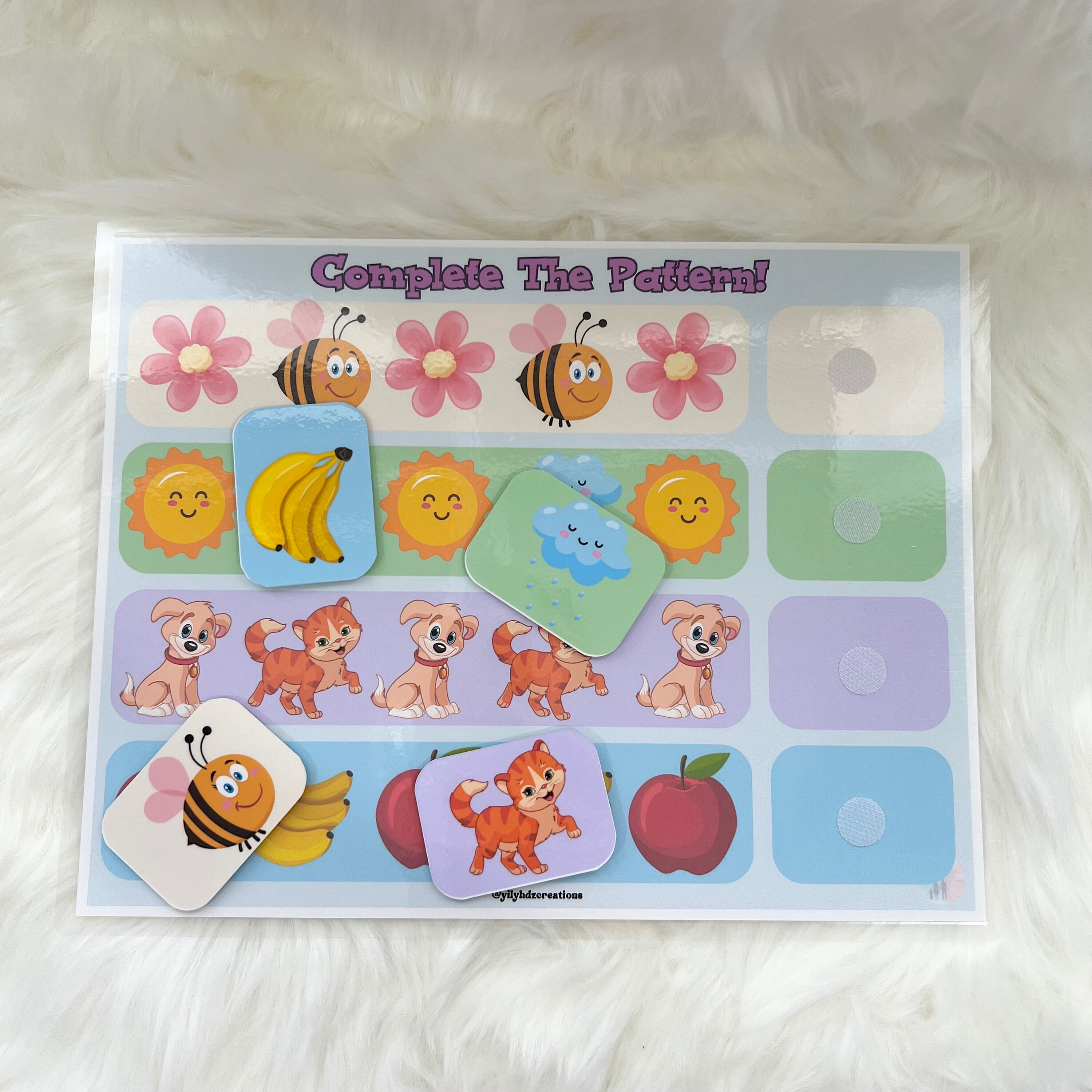 Preschool Pattern Making Preschool Printable Pattern Worksheet ...