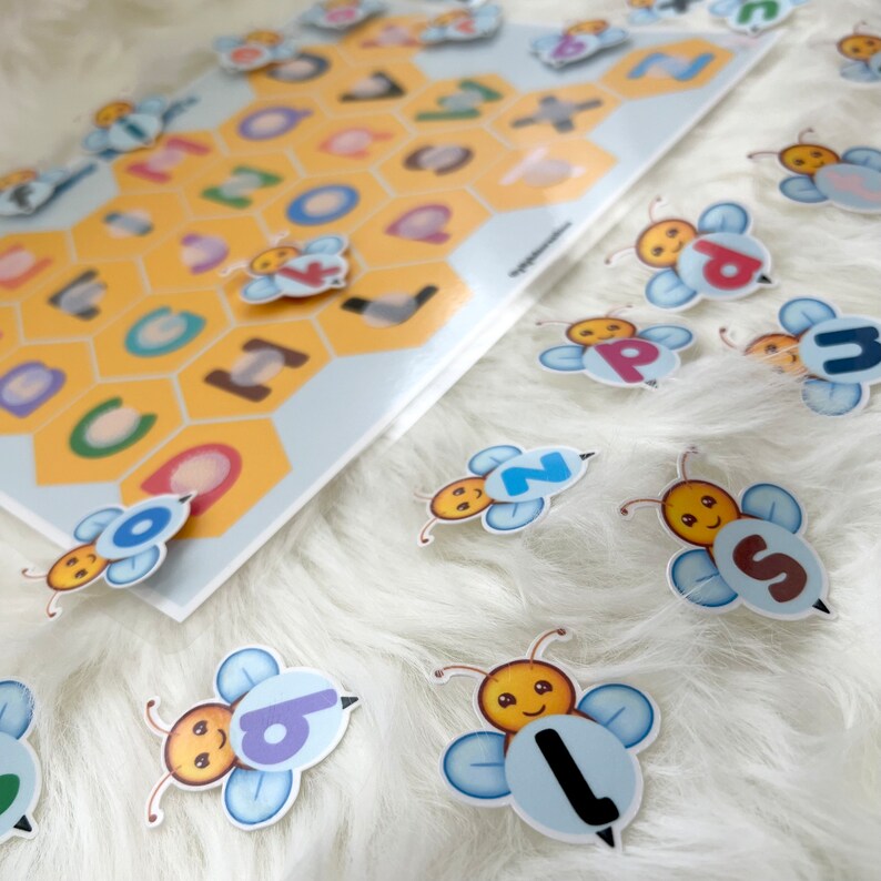 Alphabet Matching Printable Alphabet Matching Activity - Etsy