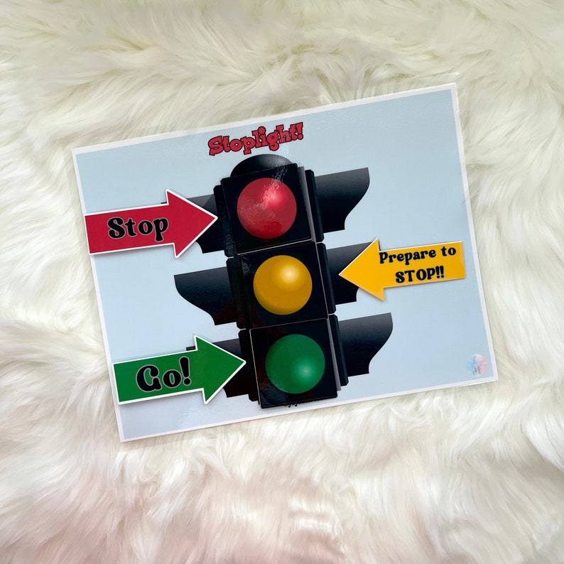 Preschool Busy Book, Traffic Light Activity, Traffic Light Printable ...