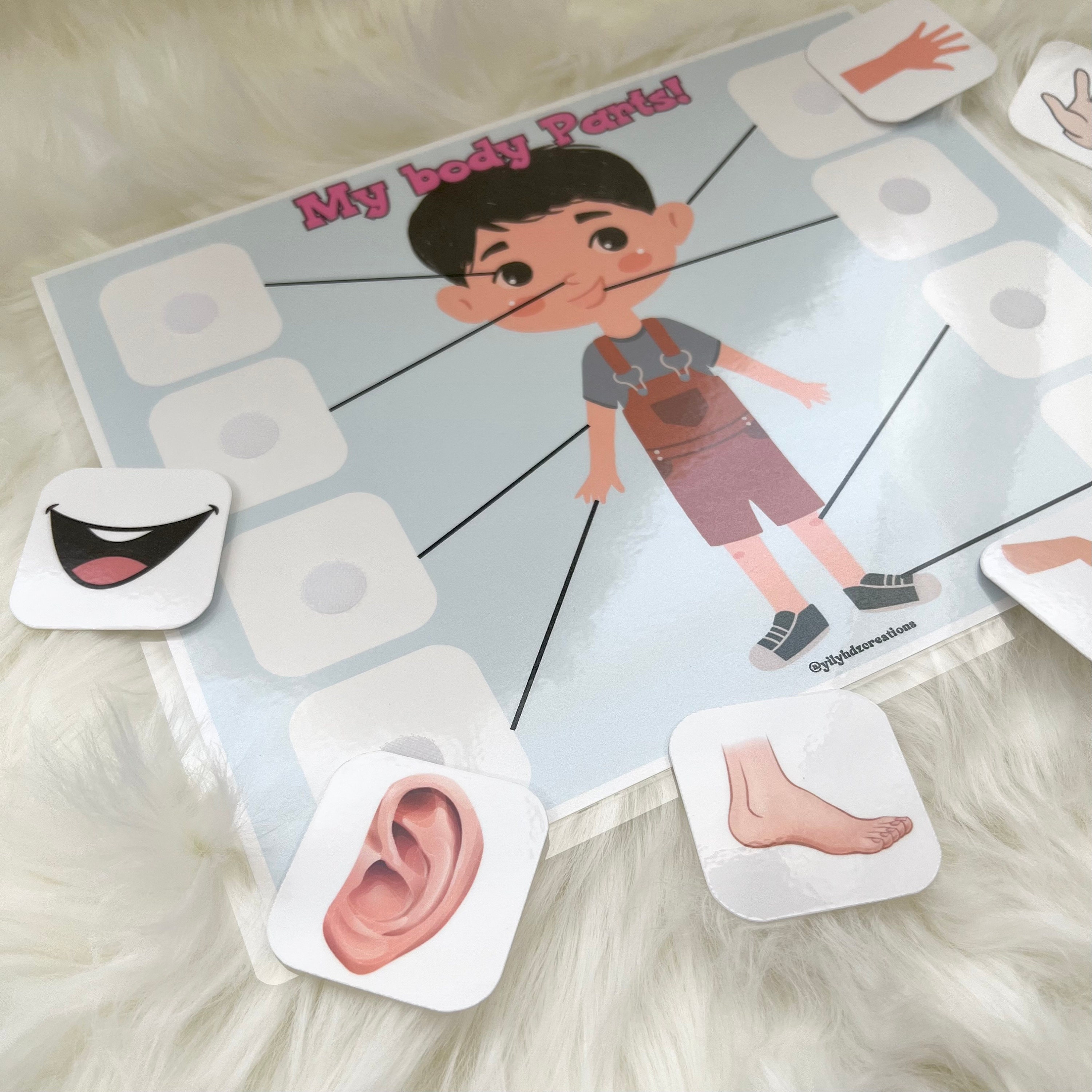 Body Parts Matching Activity - Body Parts Matching Activity Printable ...