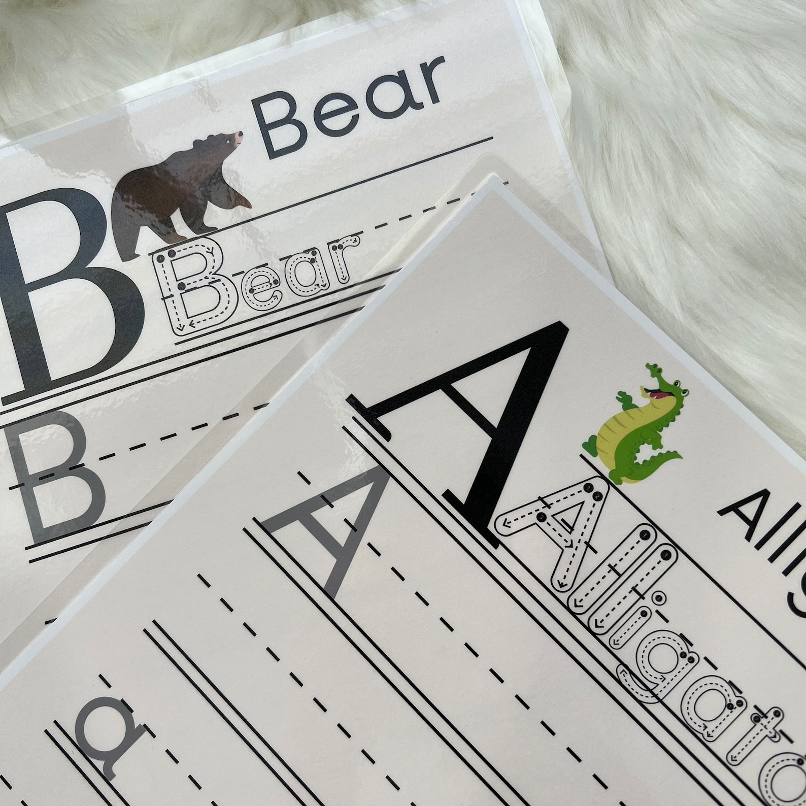 Pre Handwriting ABC Tracing Worksheets - Preschool Handwriting ...