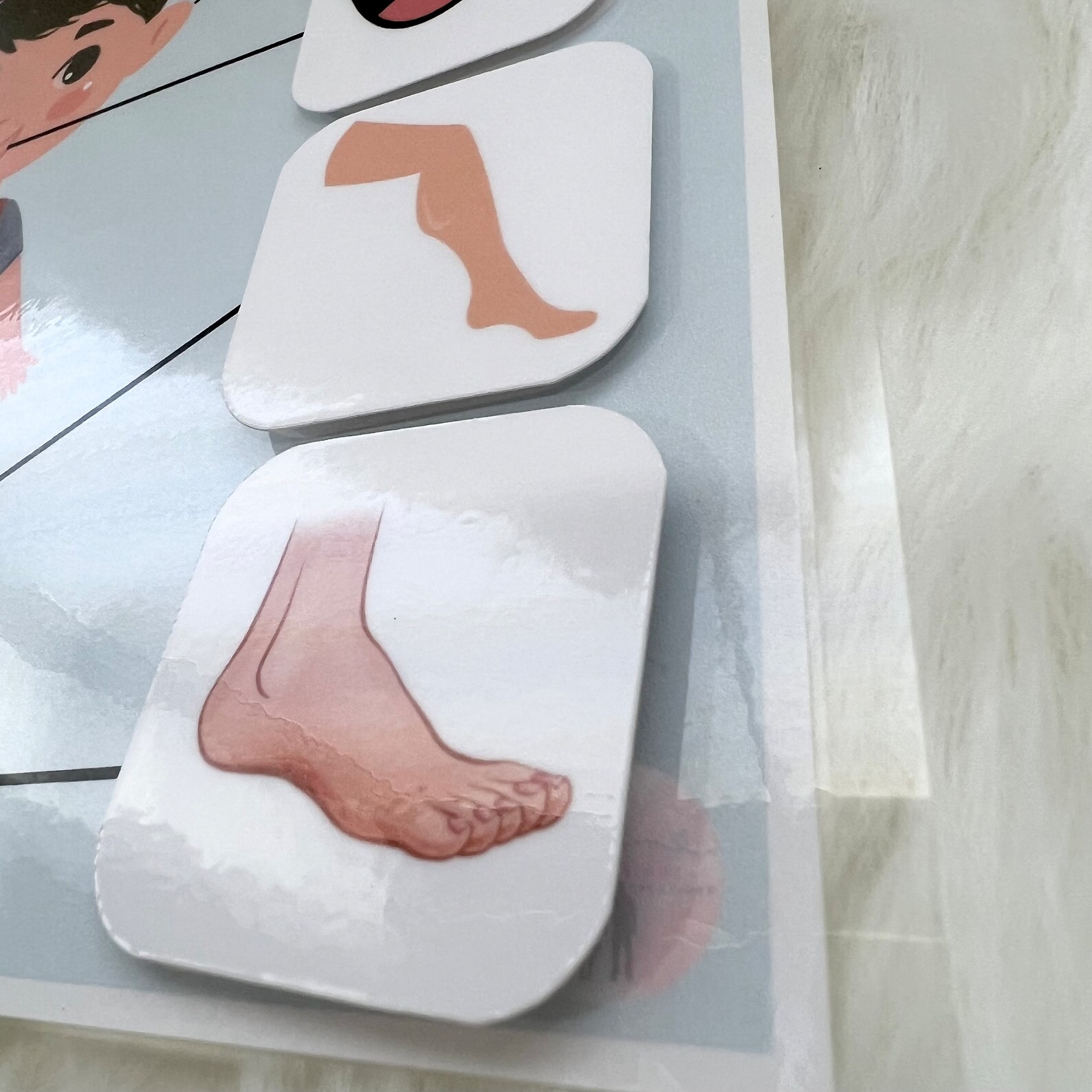 Body Parts Matching Activity - Body Parts Matching Activity Printable ...