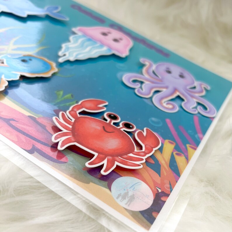 Sea Animals Sea Creatures Ocean Creatures Printable Matching Under the ...