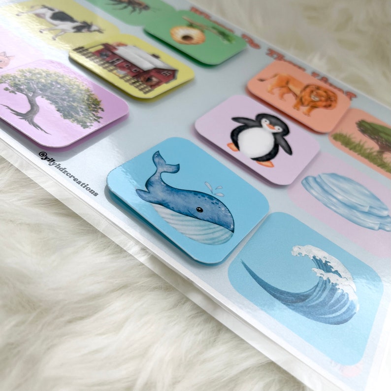 Animal Habitat Activity Habitat Sorting Activity Habitat Matching ...