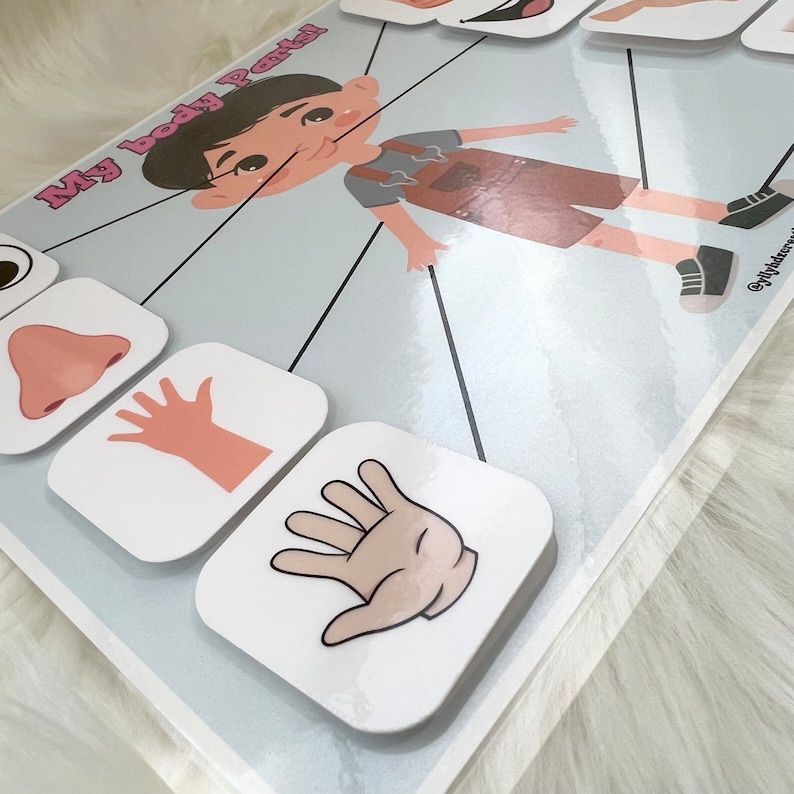 Body Parts Matching Activity - Body Parts Matching Activity Printable ...