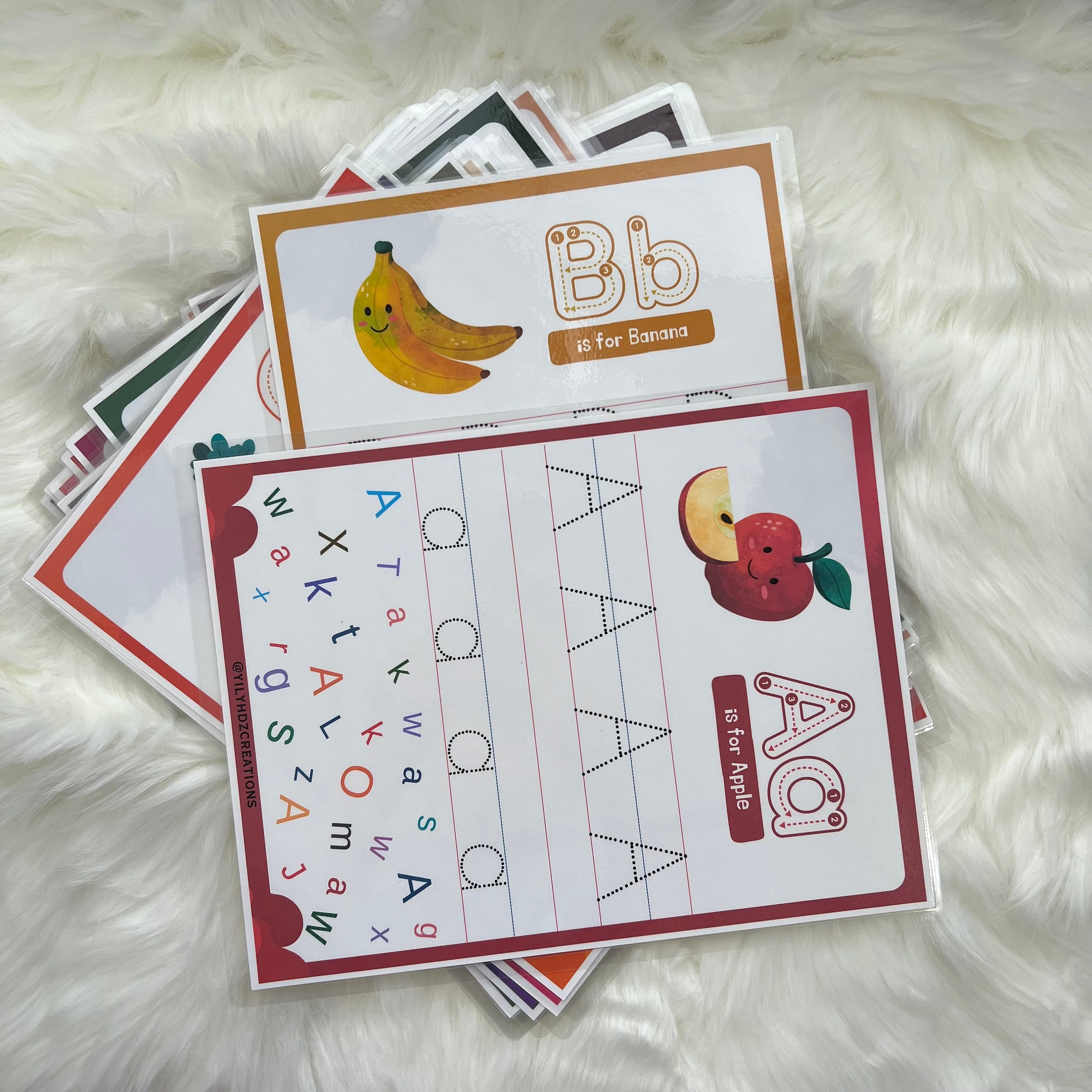 Pre Handwriting ABC Tracing Worksheets - Preschool Handwriting ...