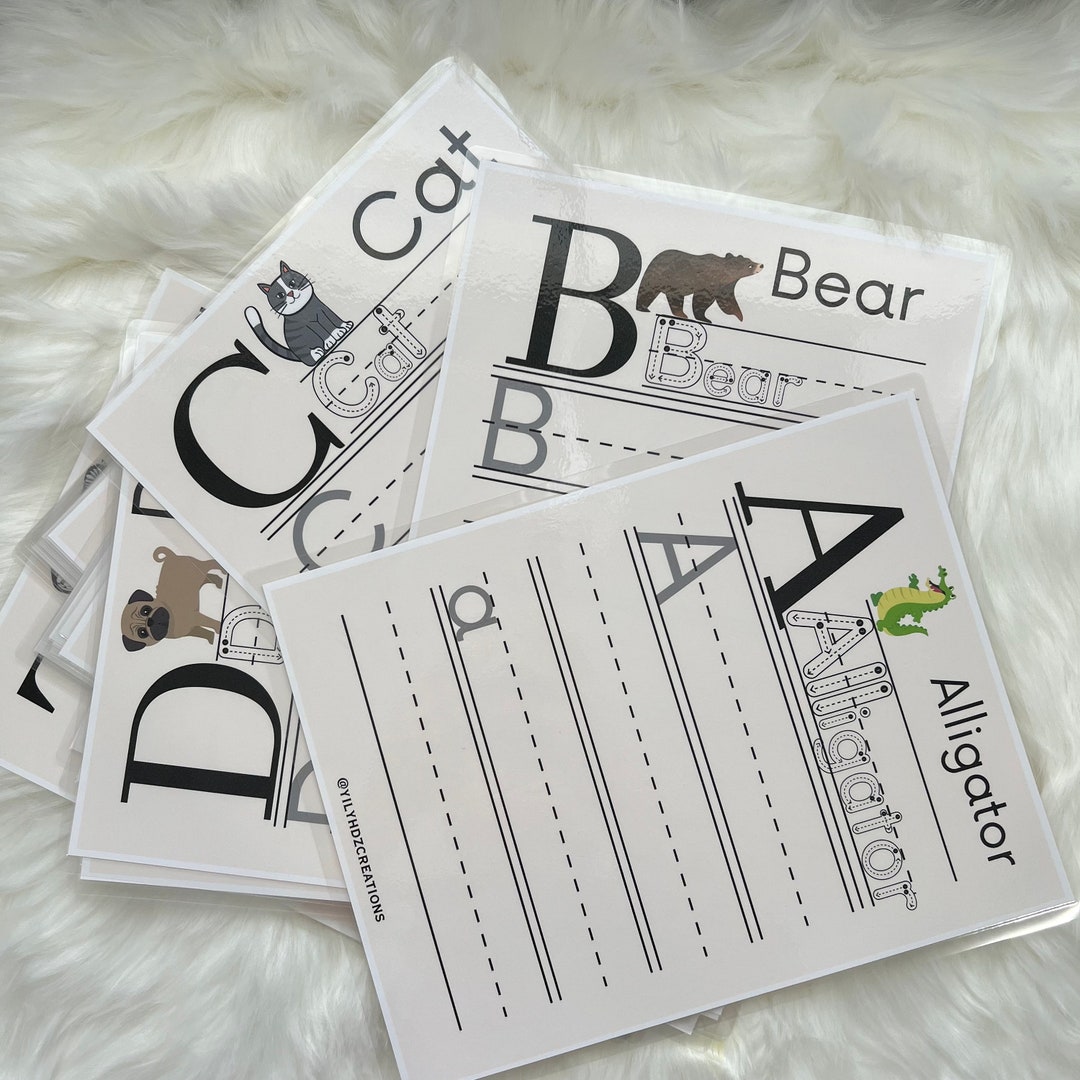 Pre Handwriting ABC Tracing Worksheets Preschool Handwriting Preschool ...