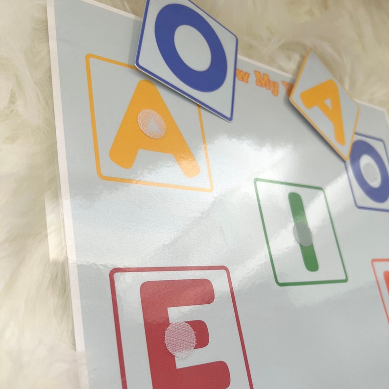 Learning Vowels Vowels Printable Vowels Worksheet Toddler Busy Book ...