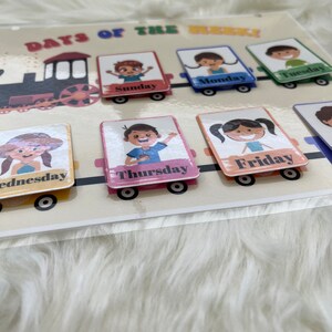 Days of the Week, Days of the Week for Preschoolers, Learning Days of ...