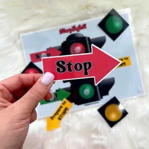 Preschool Busy Book, Traffic Light Activity, Traffic Light Printable ...