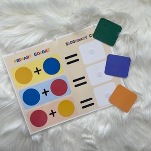 Color Mixing Printables, Primary Colors Activity, Learning Colors ...