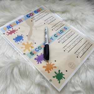 Color Mixing Printables, Primary Colors Activity, Learning Colors ...