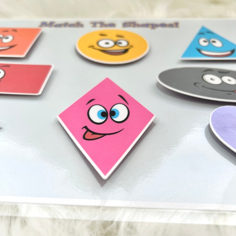 Shape Matching Activity Preschool Shapes Shapes Printables - Etsy