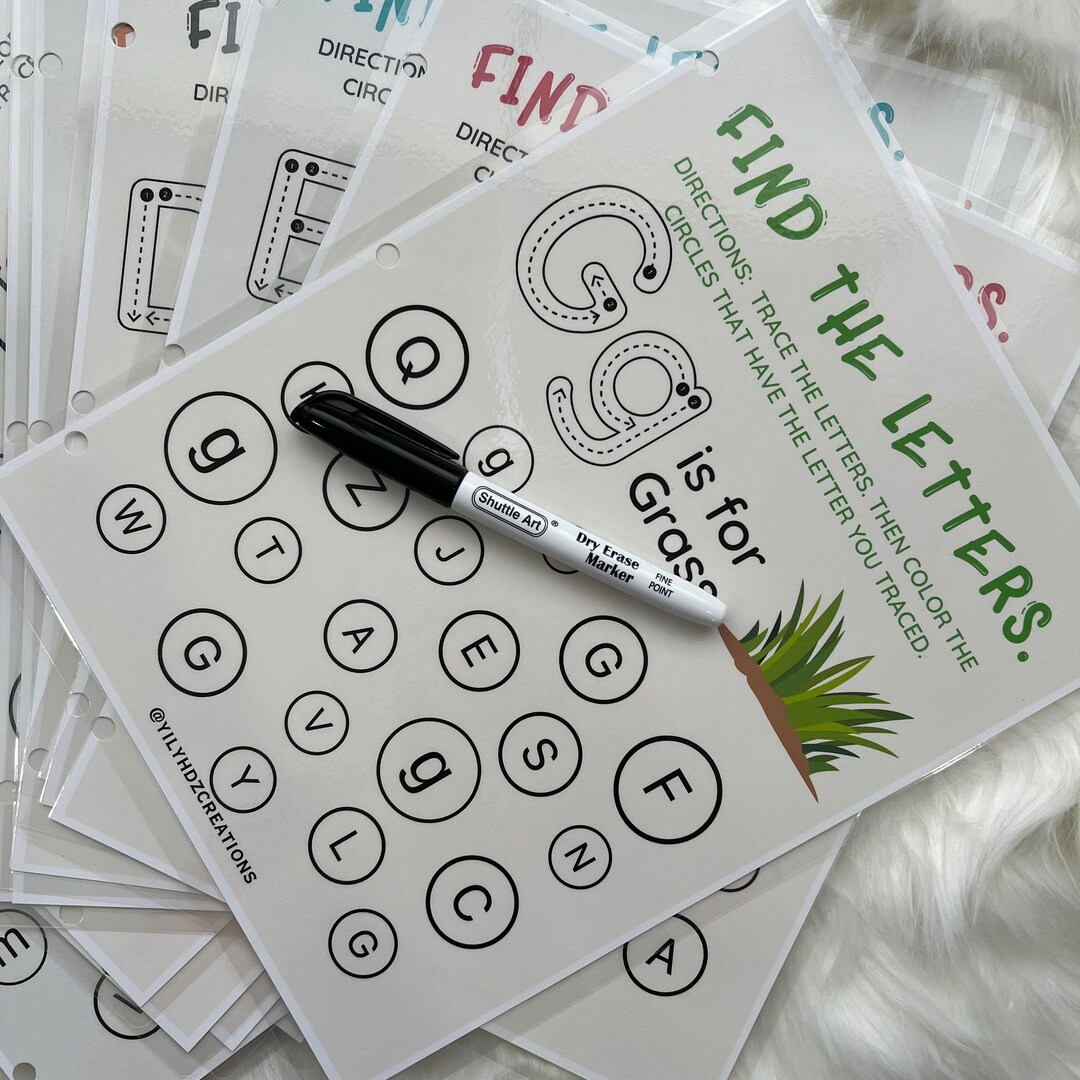 Pre Handwriting ABC Tracing Worksheets - Preschool Handwriting ...
