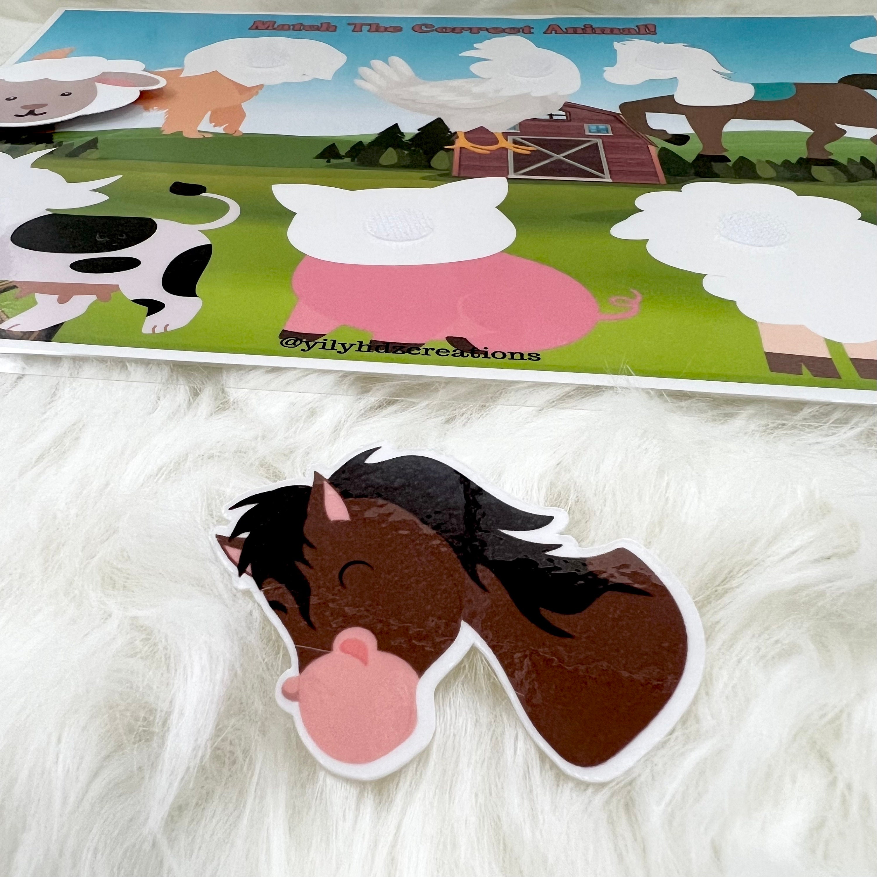 Farm Animals Printable Farm Animals Activity Farm Animals Shadow ...