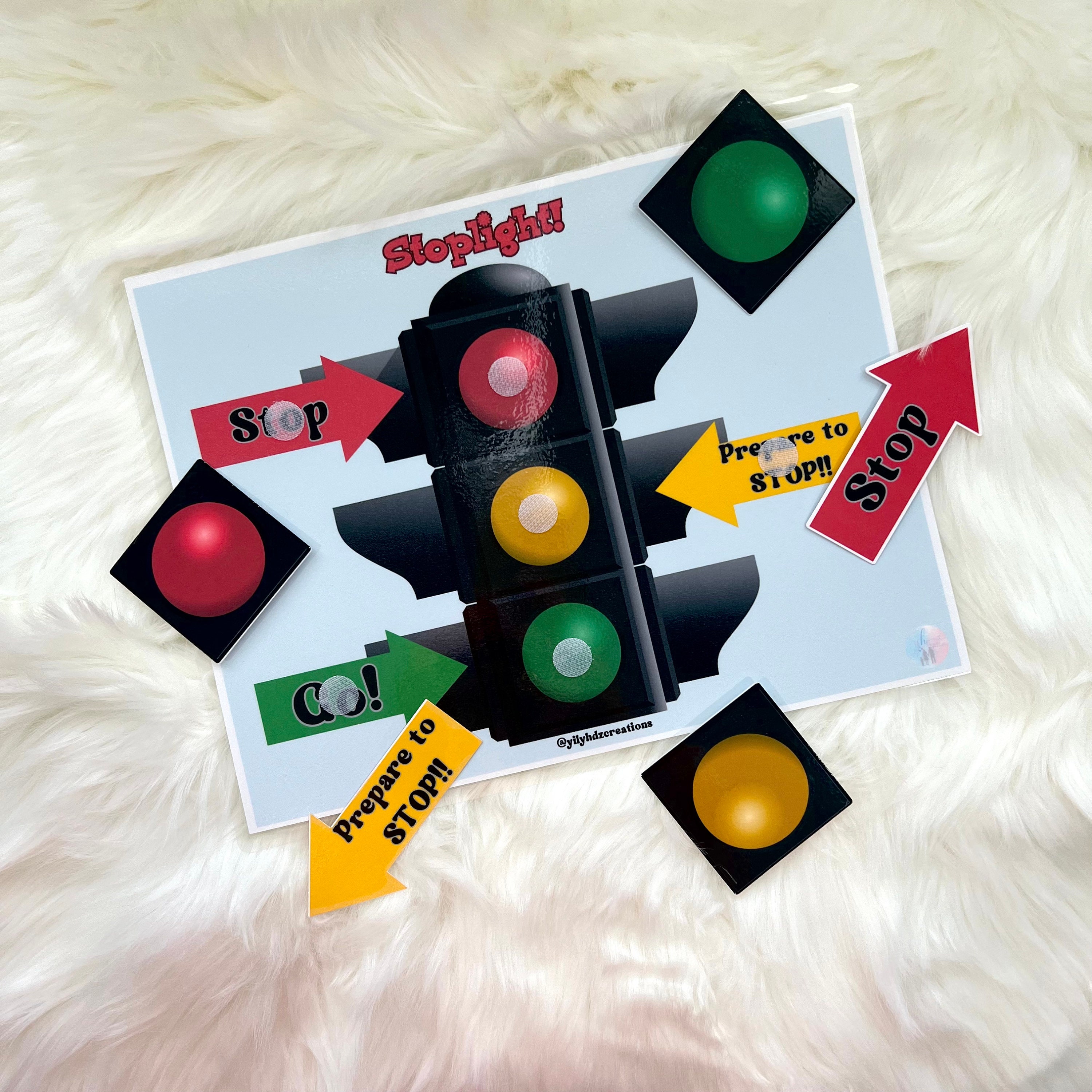 Preschool Busy Book, Traffic Light Activity, Traffic Light Printable ...
