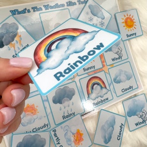 Weather Chart Printable - Weather Chart for Preschool - Today's Weather ...