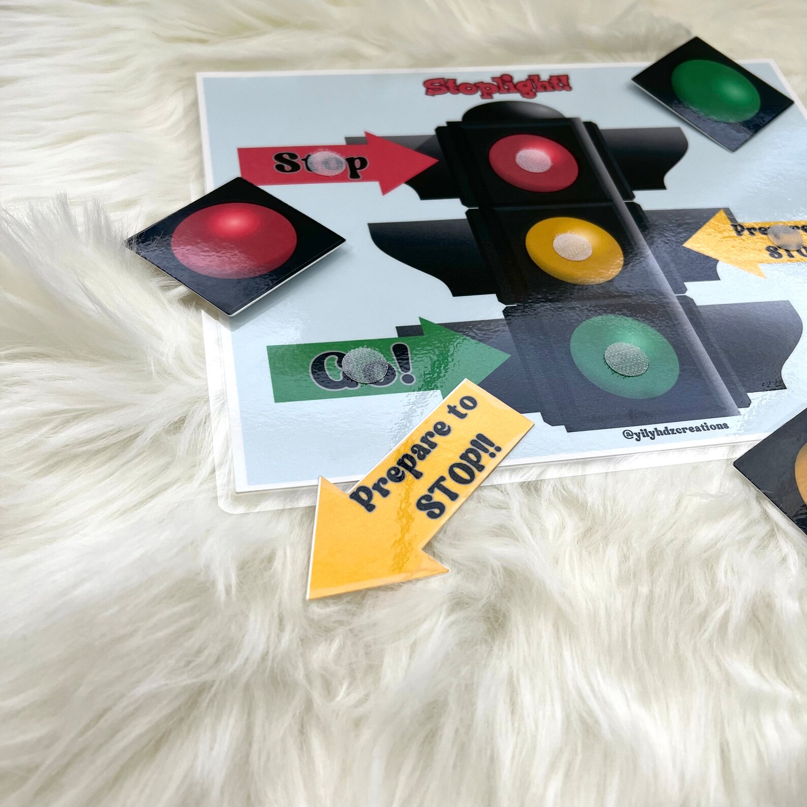 Preschool Busy Book, Traffic Light Activity, Traffic Light Printable ...