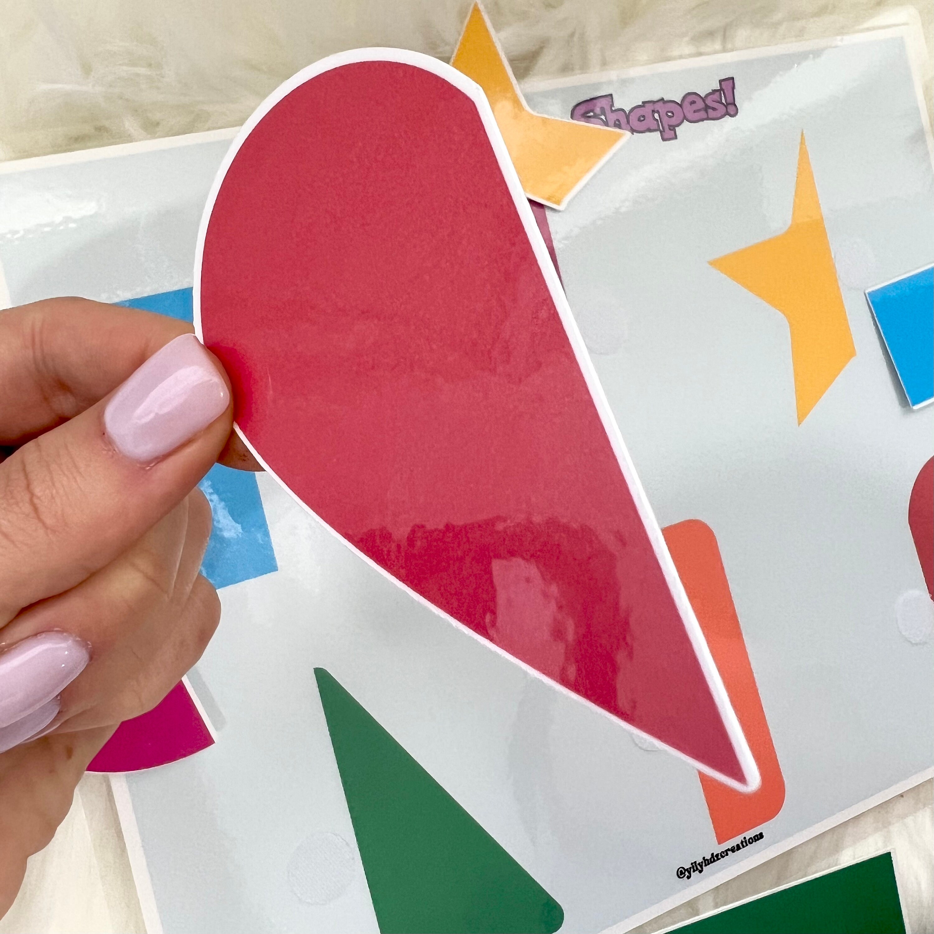 Sort by Shapes Shape Matching Activity Shape Matching Game - Etsy