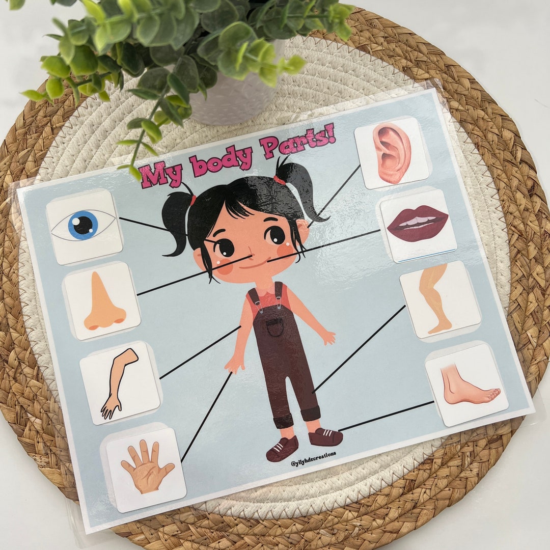 Body Parts Matching Activity - Body Parts Matching Activity Printable ...