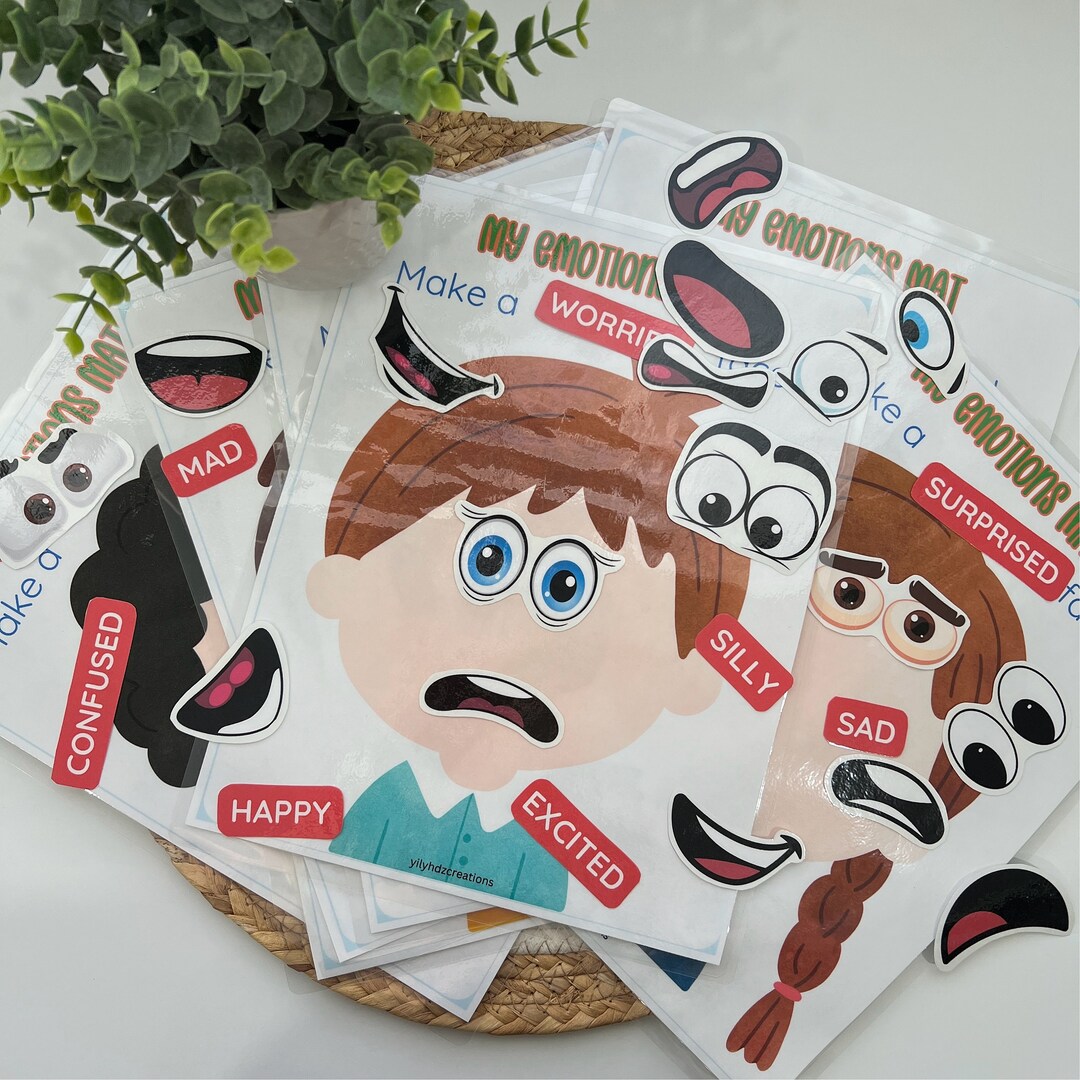 Emotions Activity for Kids, Toddler Feeling Chart, Recognising Emotions ...