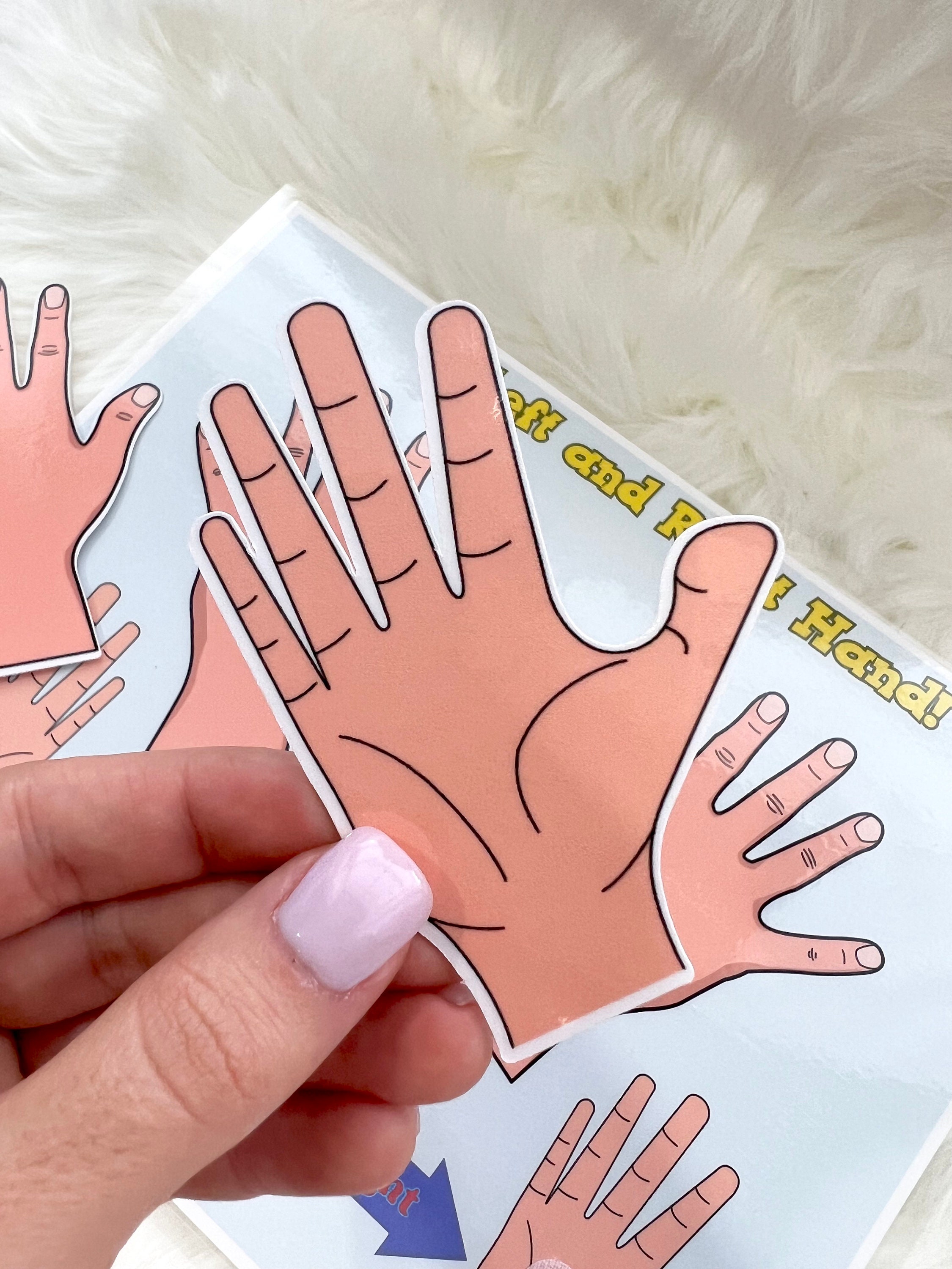 Body Parts Left & Right Learning Education Printable - Preschool ...