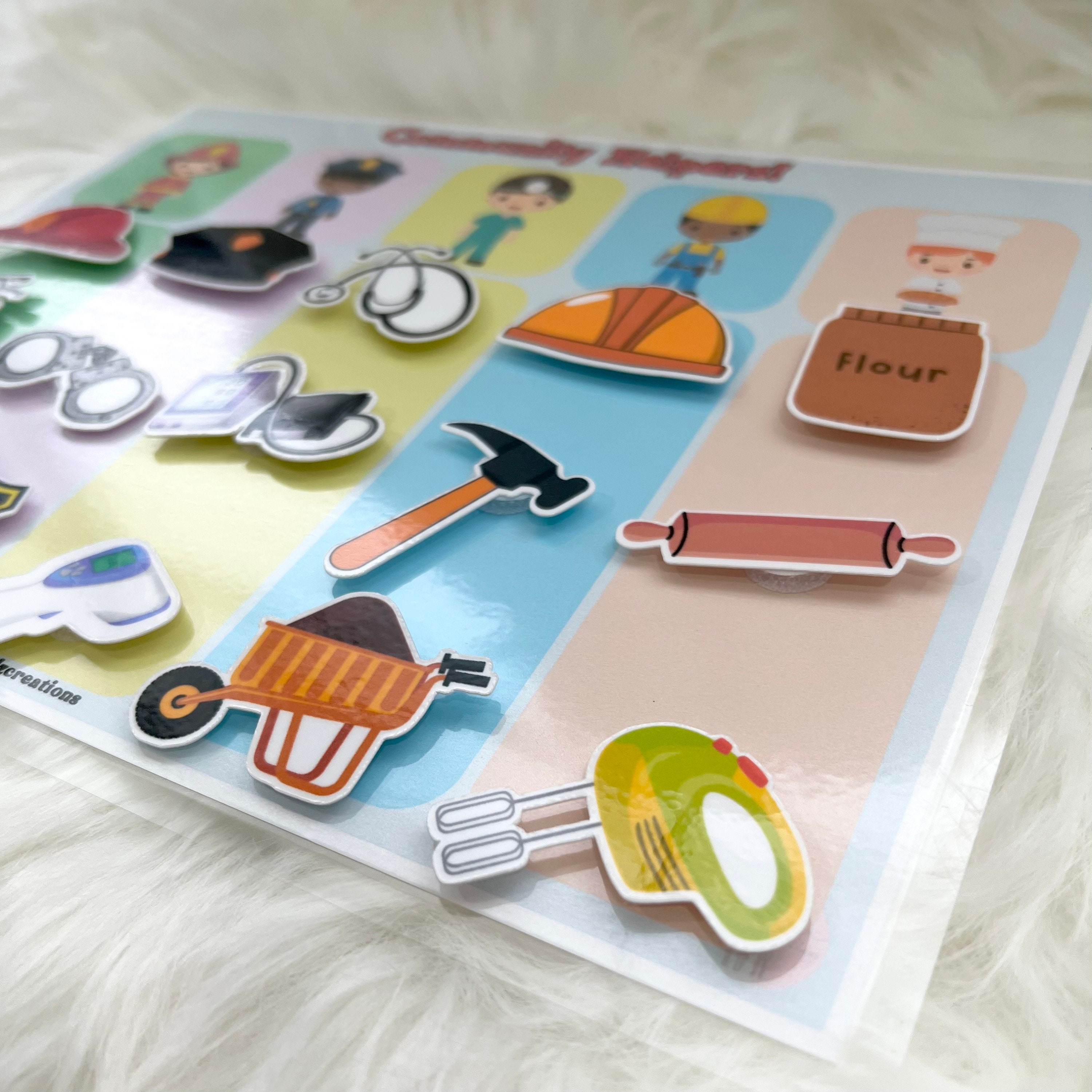 Community Helpers Preschool, Jobs and Occupations Worksheets ...