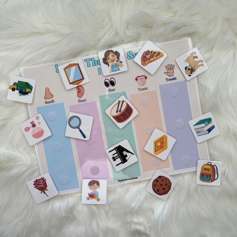 Five Senses Sorting Activity, Five Senses Game for Kids, 5 Senses ... Five Senses Sorting Activity, Five Senses Game for Kids, 5 Senses ...