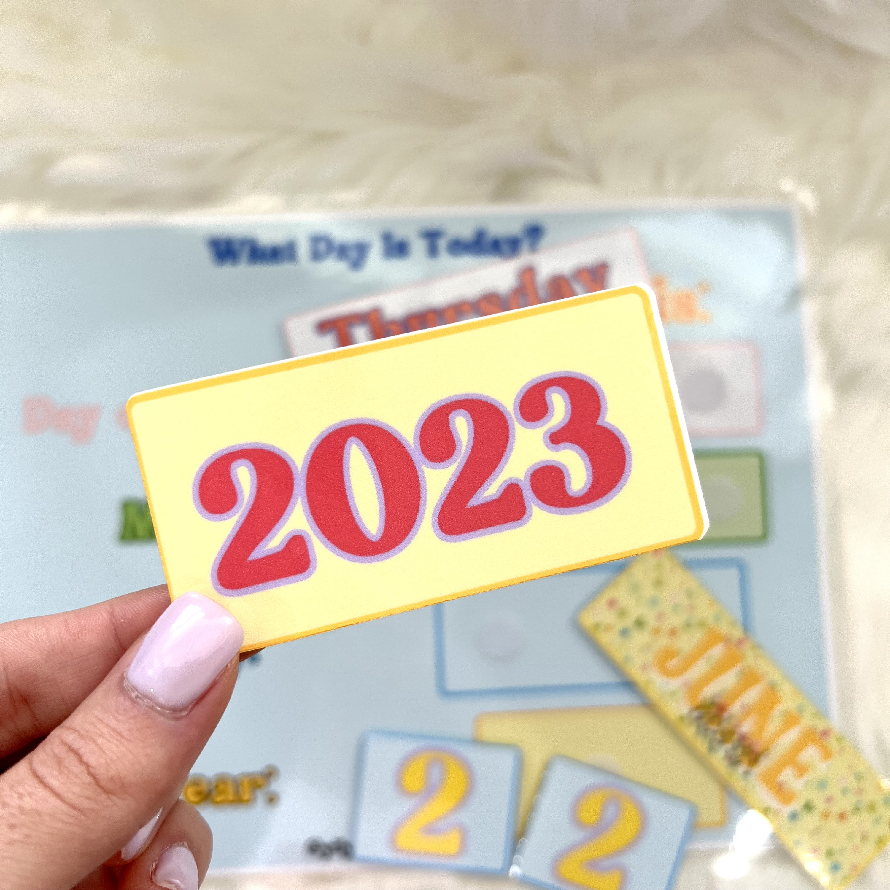 Kids Daily Calendar Kids Morning Board Preschool Morning Board ...