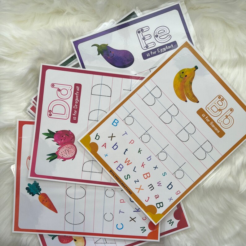 Pre Handwriting ABC Tracing Worksheets - Preschool Handwriting ...