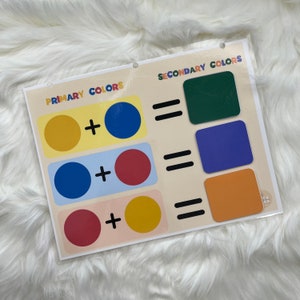 Color Mixing Printables, Primary Colors Activity, Learning Colors ...