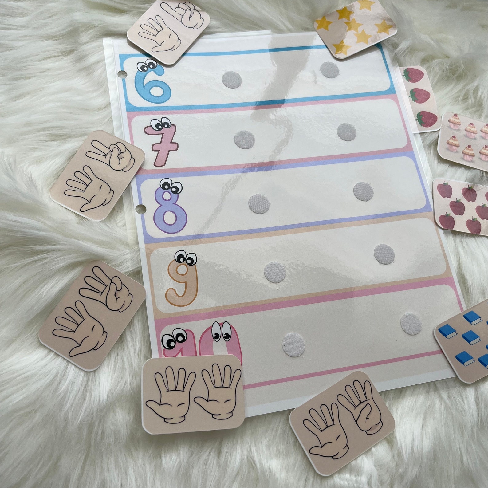 Number Matching Activity Preschool Math preschool - Etsy