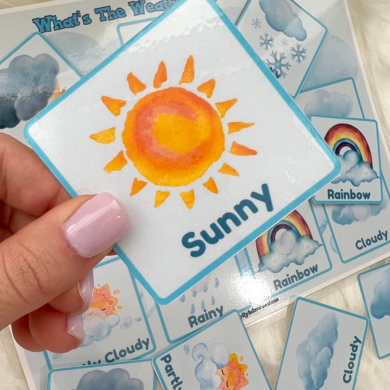 Weather Chart Printable Weather Chart for Preschool Today's Weather ...