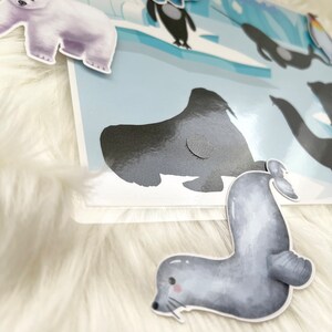 Polar Animals Preschool - Arctic Animals - Matching Animals Game ...