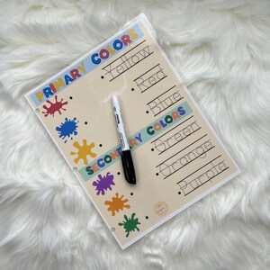 Color Mixing Printables, Primary Colors Activity, Learning Colors ...