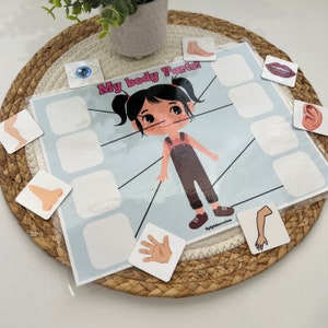 Body Parts Matching Activity - Body Parts Matching Activity Printable ...