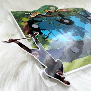 Rainforest Animals Printable - Animal Matching Activity - Match the ...