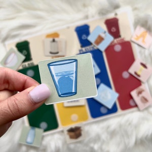 Color Sorting Trash - Waste Sorting Printable - Recycling Game Activity ...