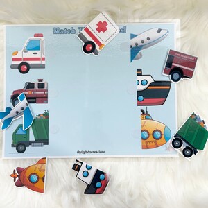 Preschool Activities - Kids Activities - Toddler Busy Book - Match the ...