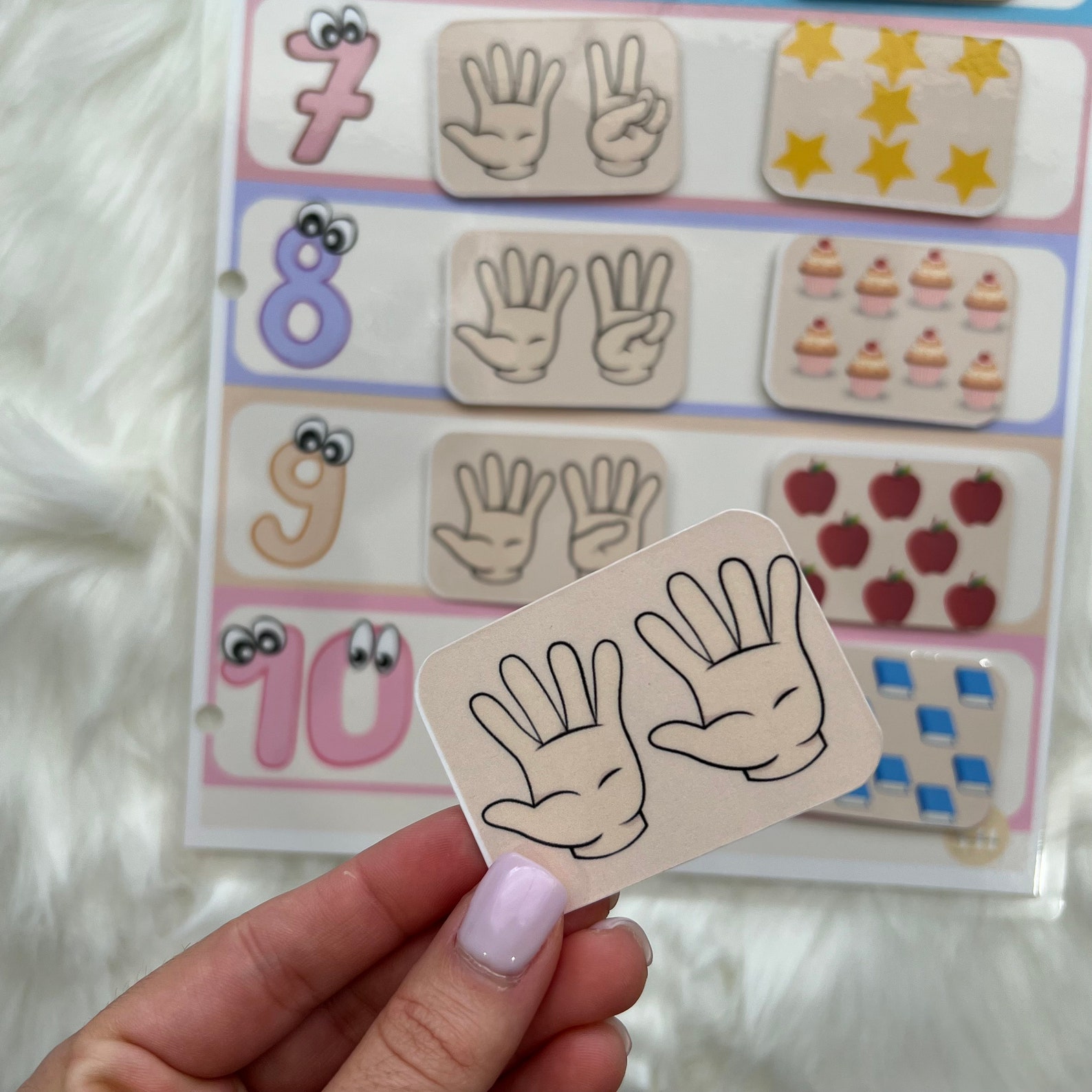 Number Matching Activity Preschool Math preschool - Etsy
