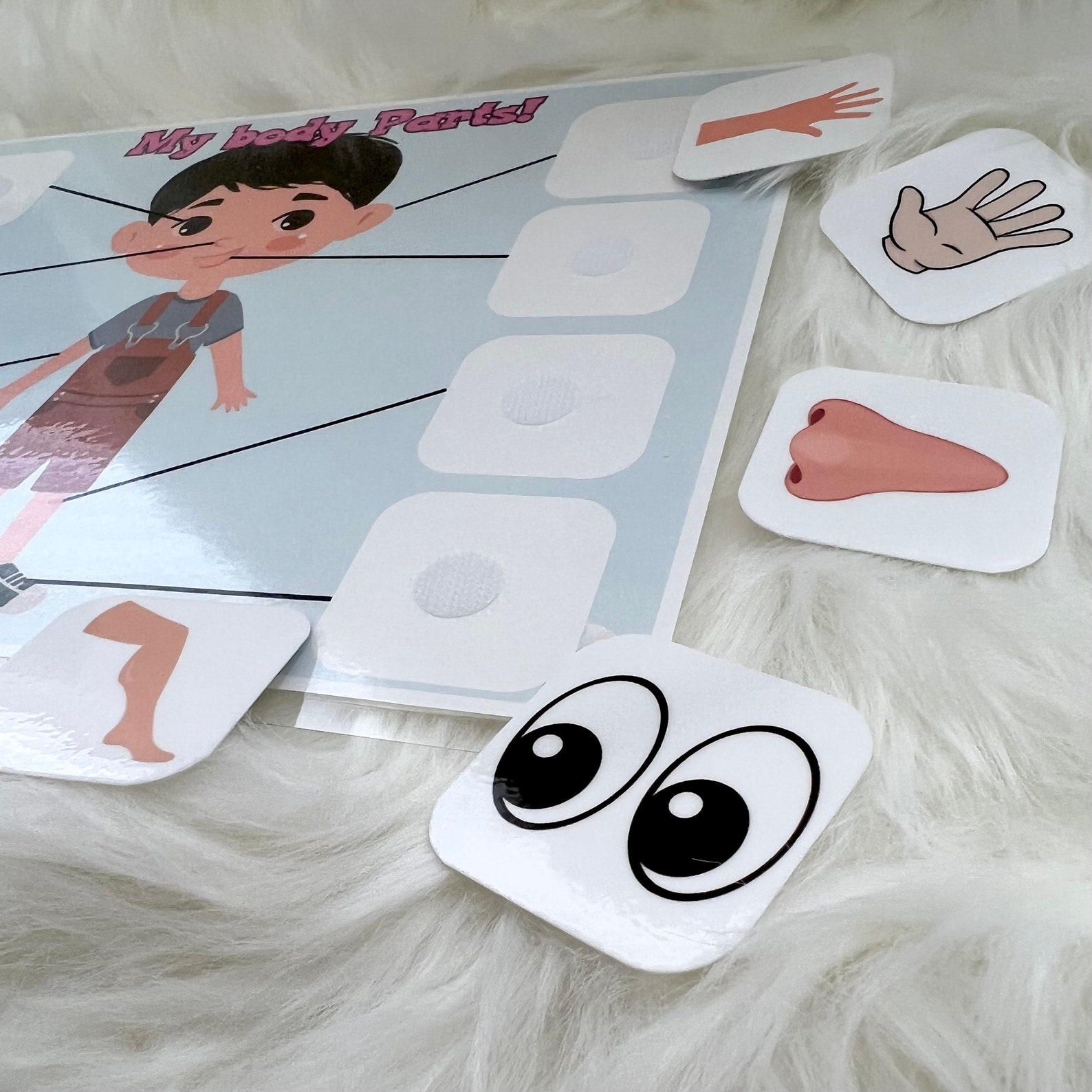 Body Parts Matching Activity - Body Parts Matching Activity Printable ...