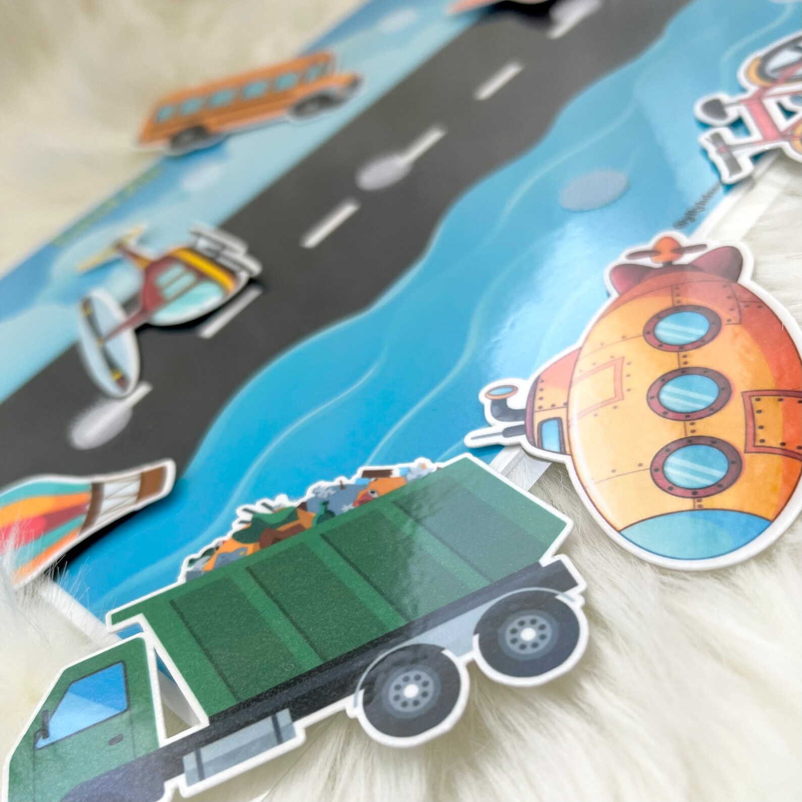 Land Air Water Transportation - Preschool Printable - Land Air and ...