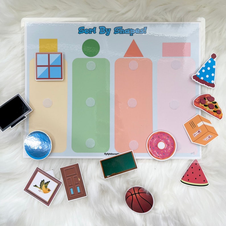 Preschool Learning Binder Toddler Learning Folder Busy Binder for Kids ...