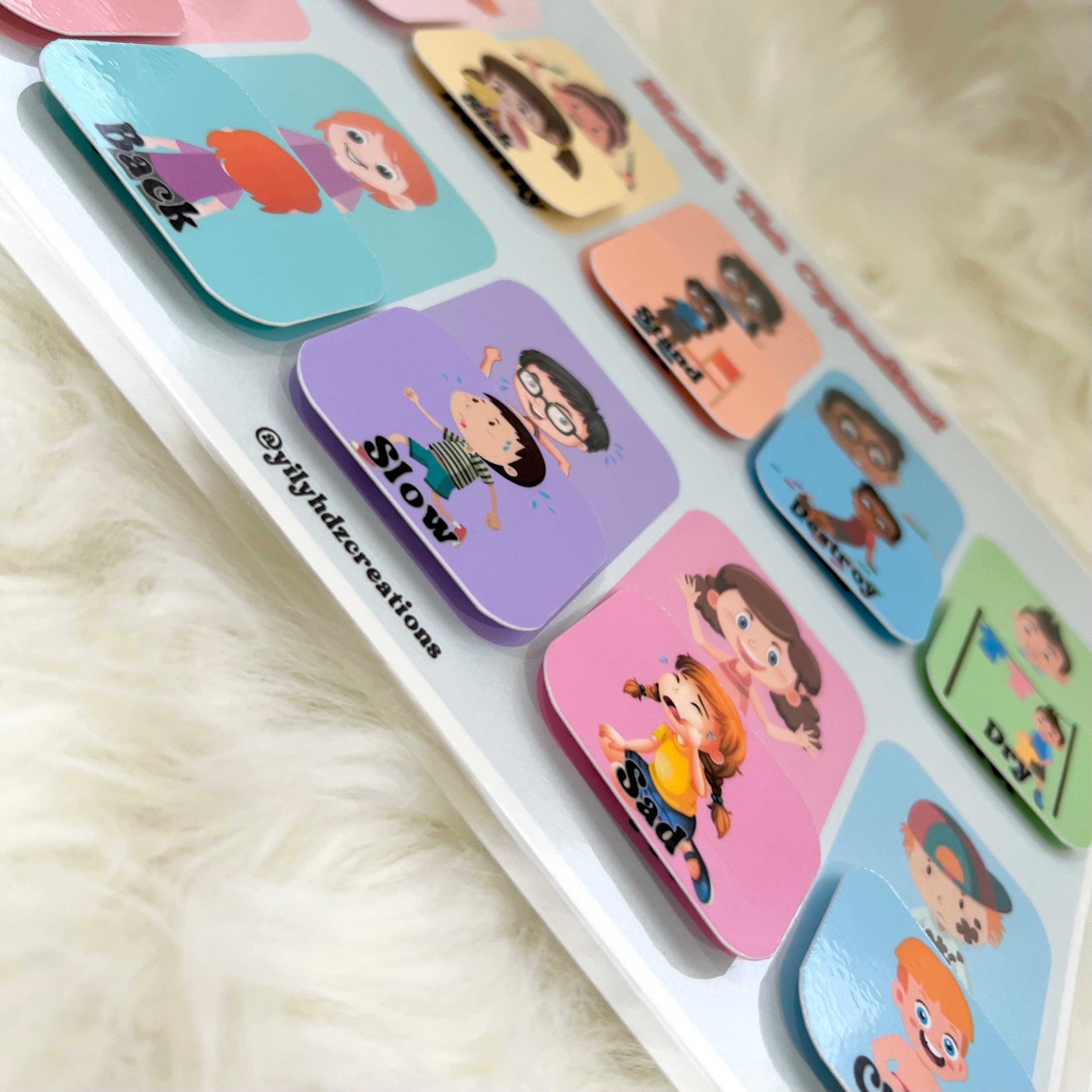 Opposites Matching Activity Matching Game Learning Opposites Opposites ...