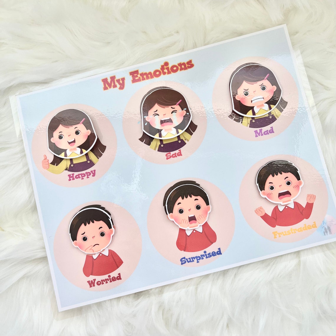 Toddler Emotions - Emotion Faces - Toddler Activities - Toddler ...